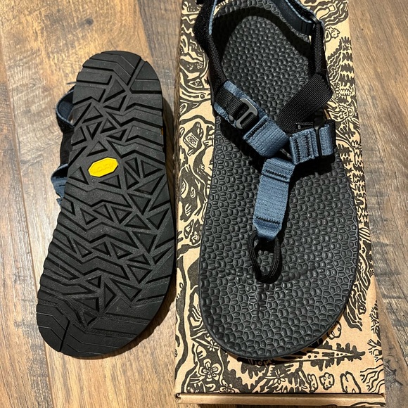 Bedrock | Shoes | Slate Blue Bedrock Sandals | Poshmark